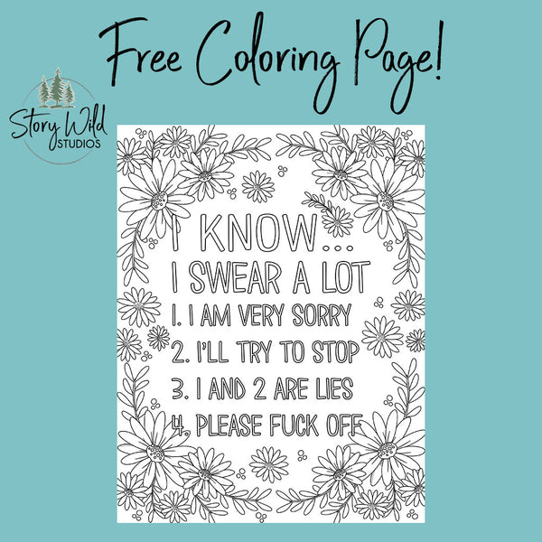 free printable sorry coloring pages